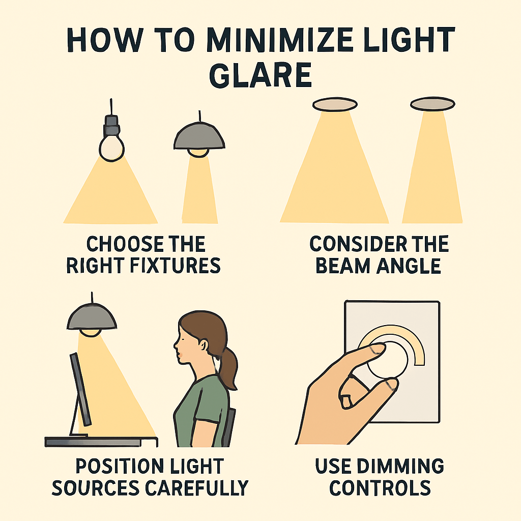 Light Glare Explained: Causes, Examples & How to Reduce It - Stetra Lighting