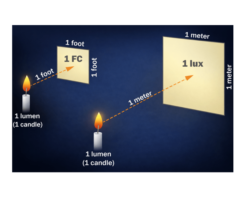 Foot-Candles vs Lux: What’s the Difference in Lighting Design? - Stetra ...